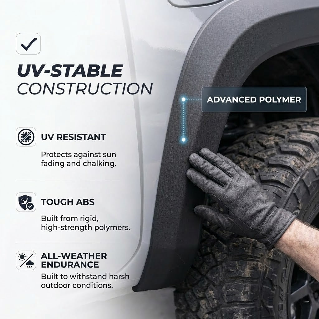 Fender Flares Wheel Arches Suits for Navara NP300 D23 2015-2020 Full S ...